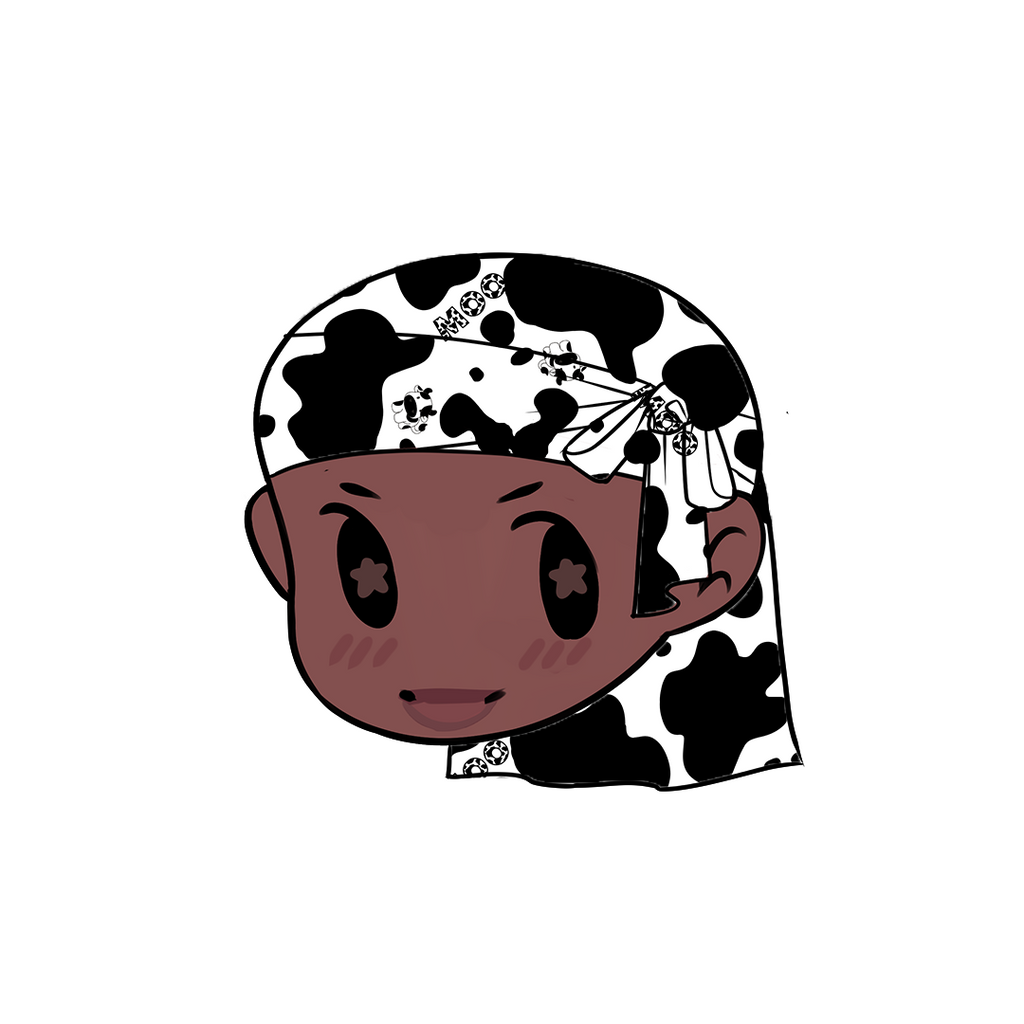 Durag Sticker | Black Cow – Kembeckled