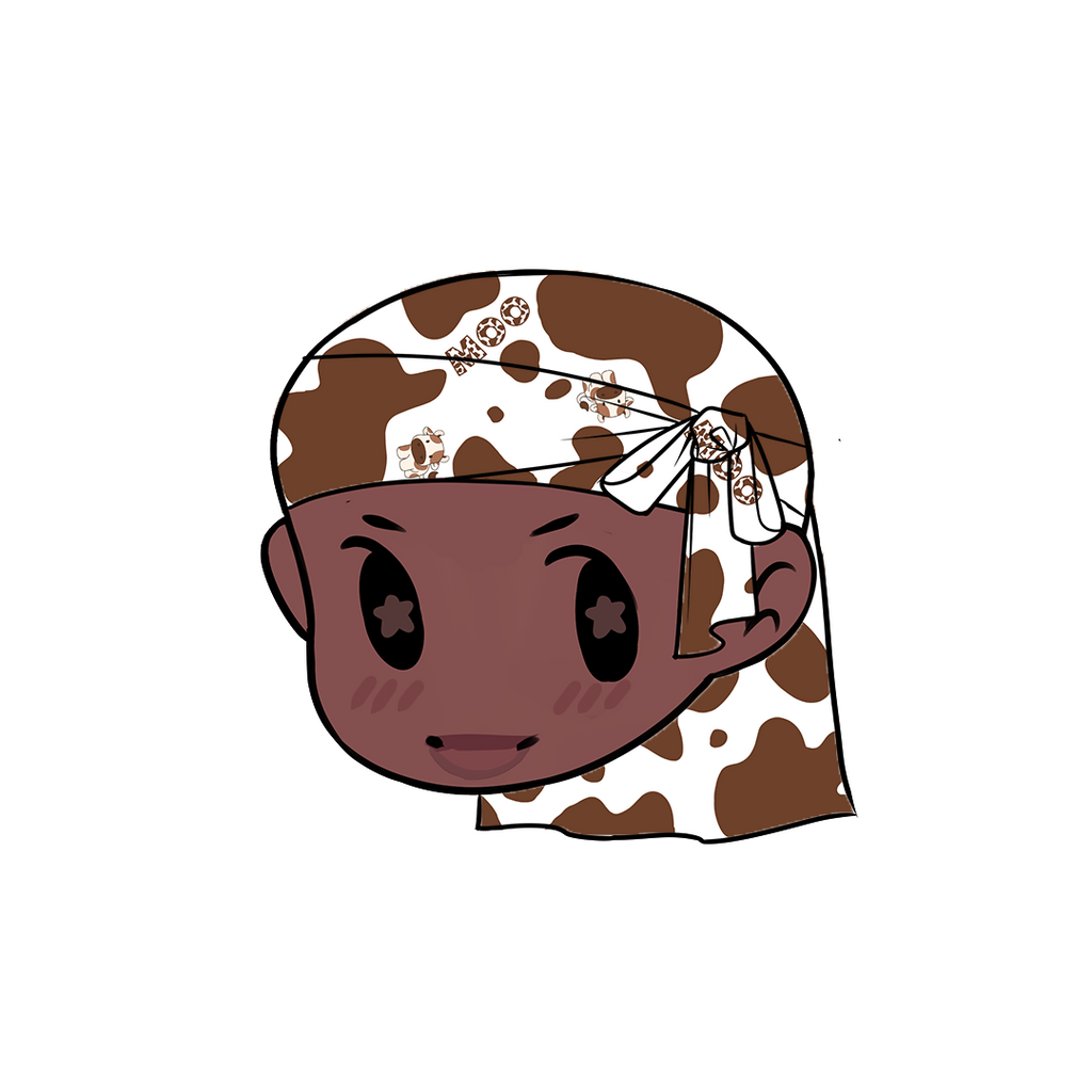 Durag Sticker | Brown Cow – Kembeckled
