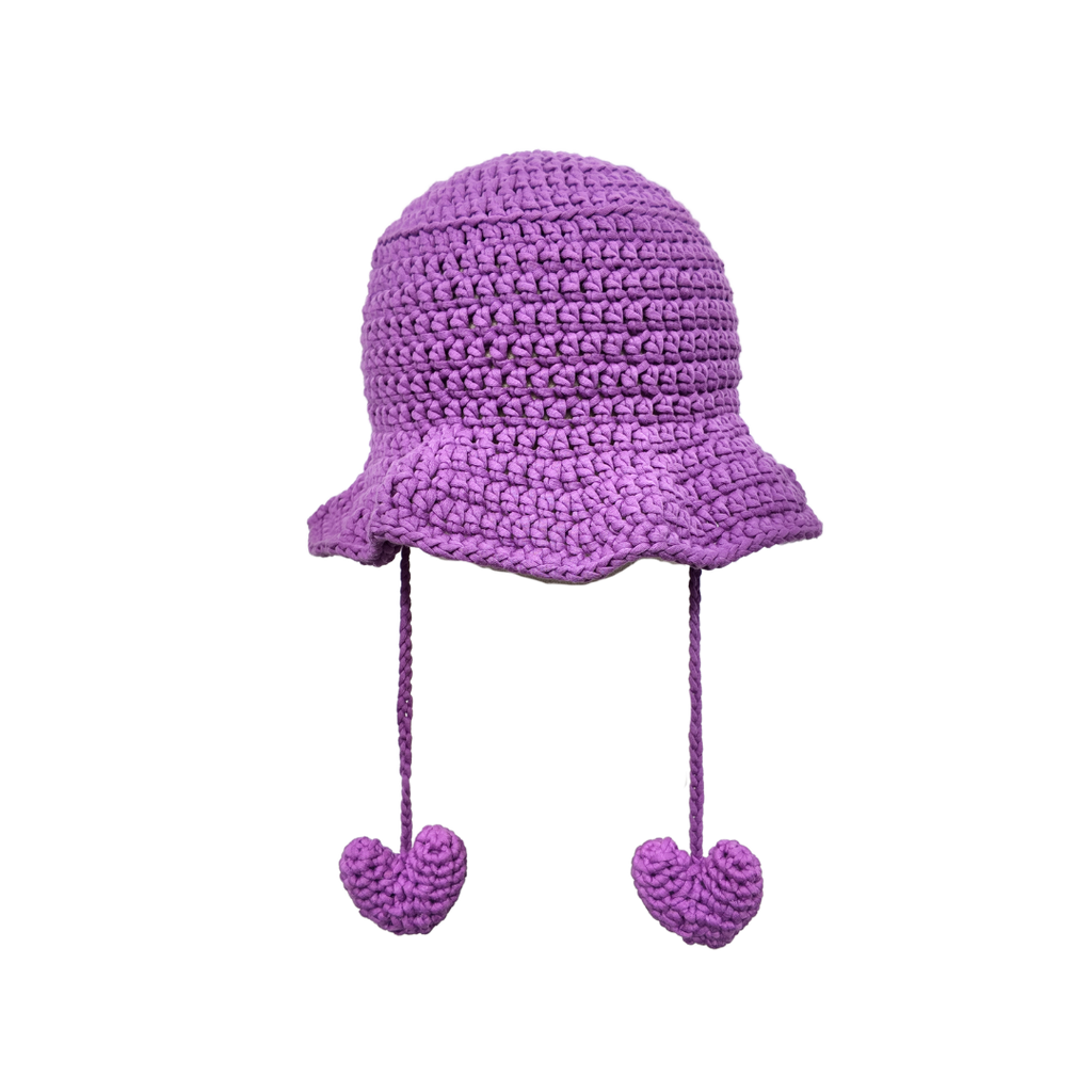 Handmade Crochet Hat | Love Bomb (Purple) – Kembeckled